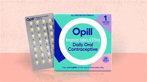 Opill Is First Us Over The Counter Birth Control Pill Compared To Rest