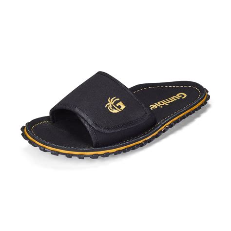 Strider Sliders Mens Black Gumbies