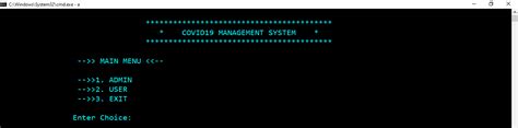 Covid Management System Project In C With Source Code
