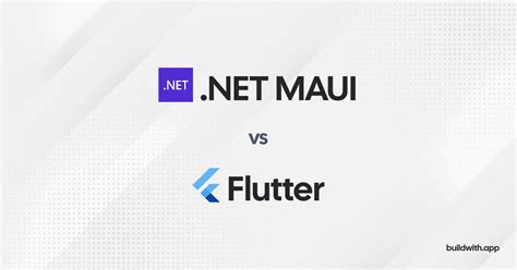 compare maui vs flutter buildwith app