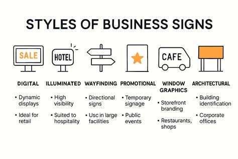 Types Of Business Signs Every London Company Needs In 2025 Promosigns