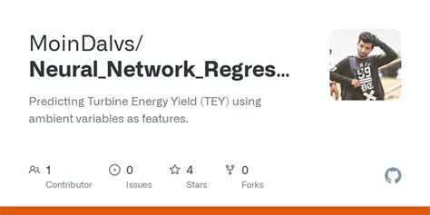 github moindalvs neural network regression gas turbines predicting