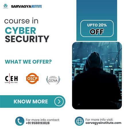 Learn Cybersecurity Skills With Our Comprehensive Course Sarvagya