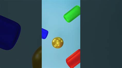 Satisfying Bouncing Ball Animation In Blender 🎈shorts Blender 3danimation Bouncingball Youtube