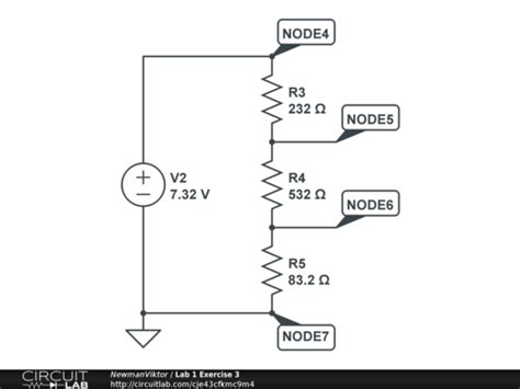 Lab 1 Exercise 3 CircuitLab