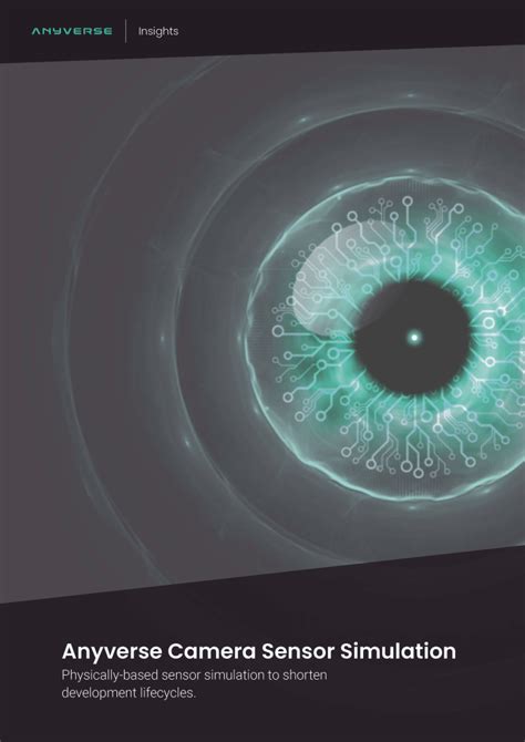 Ebook Anyverse Camera Sensor Simulation