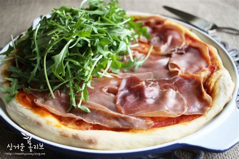 프로슈토 나폴리 피자 이탈리아 전통 피자 만들기 네이버 블로그