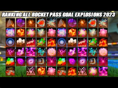 Explosions Rocket League