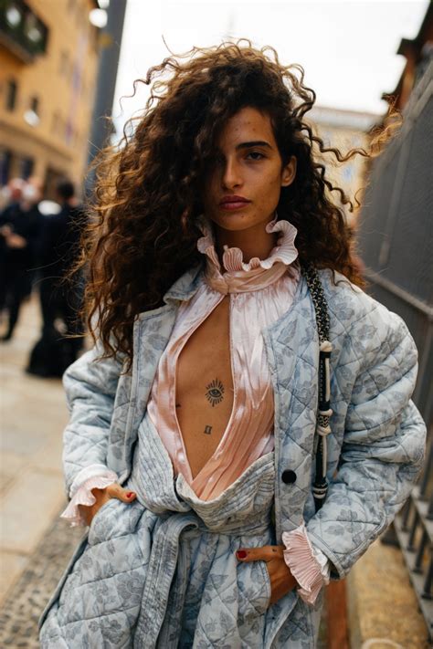They Are Wearing Street Style At Milan Fashion Week Spring 2021