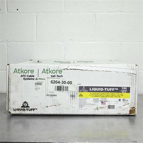 Liquid Tuff Liquidtight Flexible Metal Conduit 1 In Size 100 Ft Type