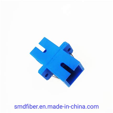 Sc Upc To Sc Upc Simplex Singlemode Optical Fiber Adaptor For Patch Panel And Fiber Terminal Box