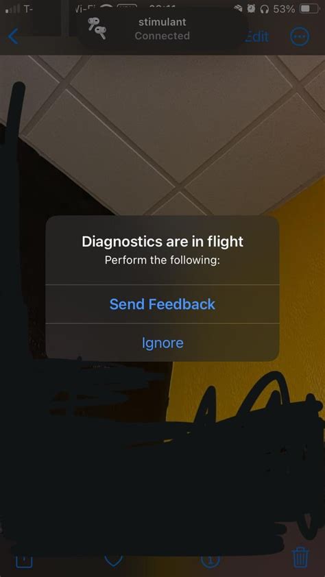 Diagnostics Are In Flight Message Popup Any Meaning Riosbeta