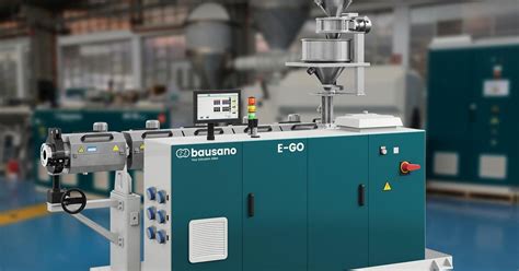 Bausano Presents The Renewed Line Of E Go Single Screw Extruders For Po Pipes Macplas
