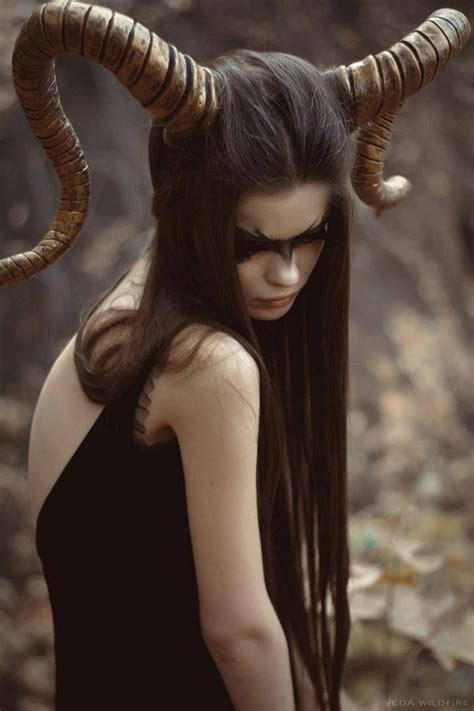 Fantasy Character Horned Girl With Long Straight Hair Repost R Hairporn Scrolller