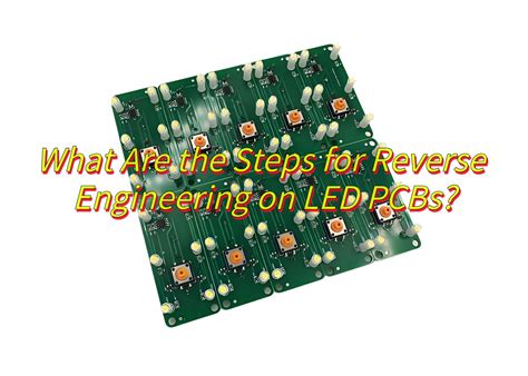 Led Pcb Reverse Engineering Redesign And Repair Manufacturer Pcb