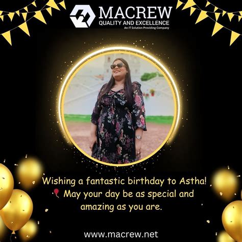 Macrew Technologies On Linkedin Birthdaywishes Celebratingyou Birthdaygirl Birthdayfun