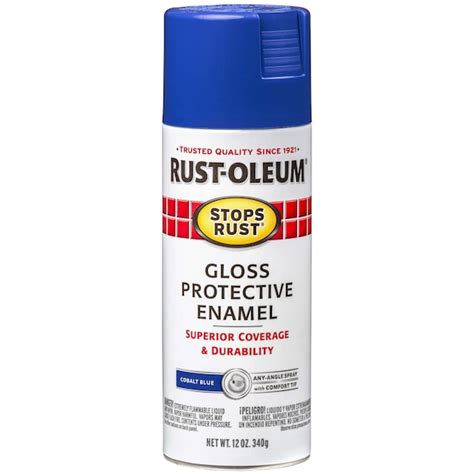 Rust Oleum Cobalt Gloss 12 Oz 347024 Zoro