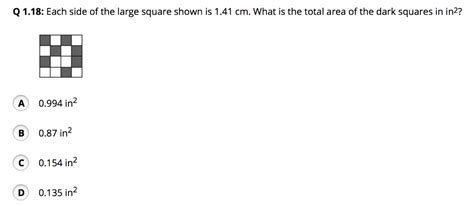 Solved Q Each Side Of The Large Square Shown Is Chegg Com