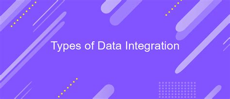 Types Of Data Integration Apix Drive