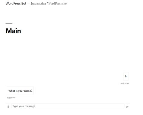 Botframework With Wordpress Stack Overflow