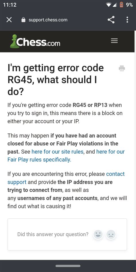 IP Address Banned Chess Forums Chess Com