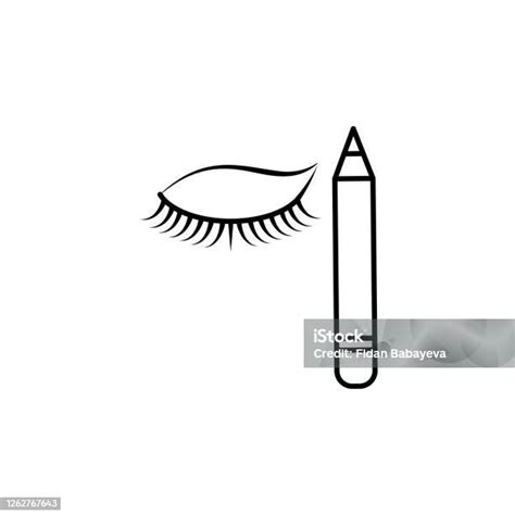 아이 라이너 라인 아이콘 서명 및 기호는 웹 로고 모바일 앱 Ui Ux에 사용할 수 있습니다 0명에 대한 스톡 벡터 아트 및 기타 이미지 Istock