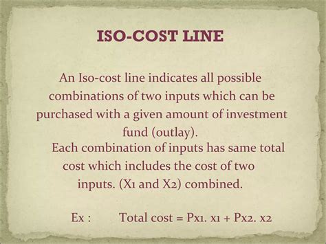 least cost combination ppt