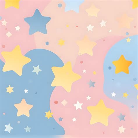 Premium Ai Image Colorful Stars On The Background