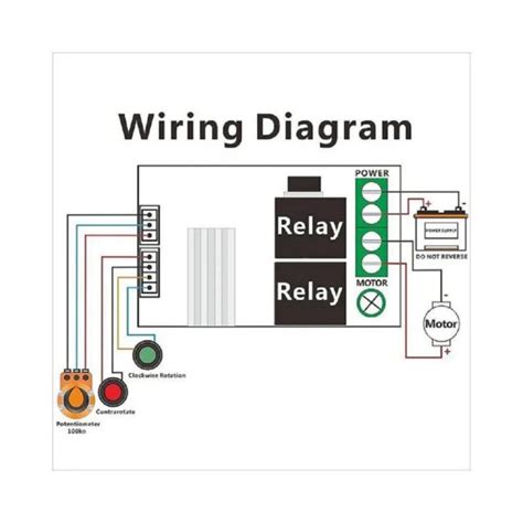DC 6V 12V 24V PWM DC Motor Speed Controller Forward And Reverse Switch Linear Actuator Motor