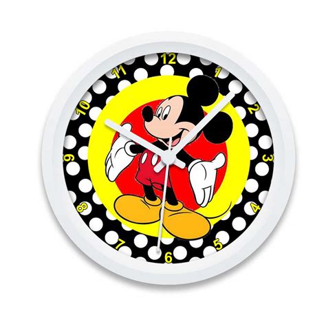 Mickey Mouse Wall Watch Clock At Amy Hartzell Blog