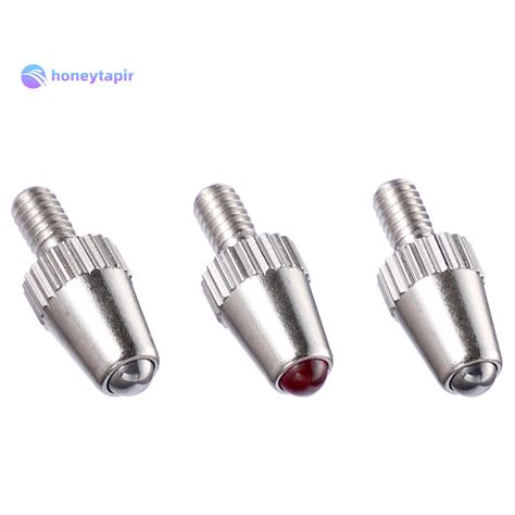 Honeytapir Dial Indicator Probe Extended Measuring Head Height Gauge Stylus Altimeter Ruby Probe