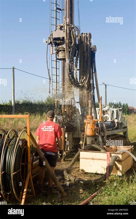 Geothermal Drilling Construction Site Geothermal Energy For Heat