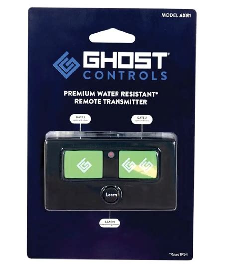 Ghost Controls AXR Remote Control Transmitter Trusted Source For Tools Home Improvement