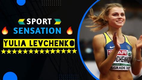 Yulia Levchenko Hottest High Jumper Sport Sensation Youtube