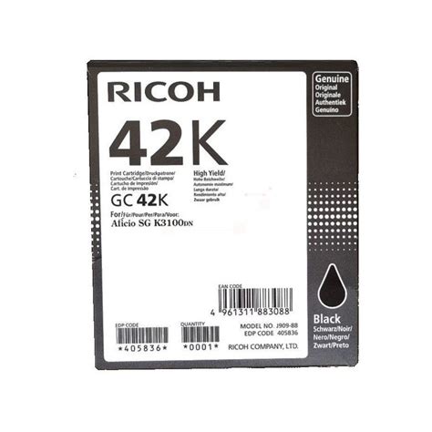 Nrg Gc 42 K Original Gel Cartridge Black 405836