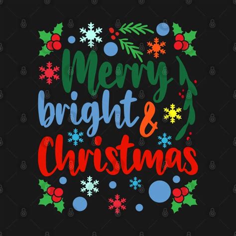 Merry And Bright Christmas By Svgpng