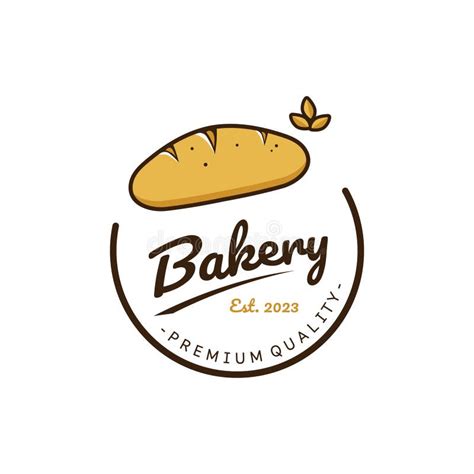 Bread Badge Template Or Bread Logo Icon Stock Vector Illustration Of