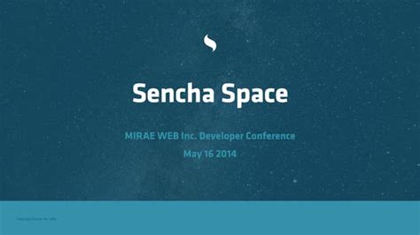 Sencha 엔터프라이즈 웹애플리케이션 세미나 Byod Sencha Space Pdf