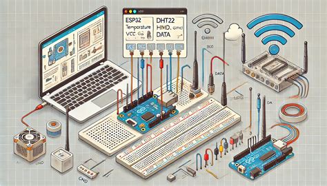 Iot Project Smart Home Temperature And Humidity Monitoring System