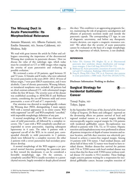 Pdf Surgical Strategy For Incidental Gallbladder Cancer