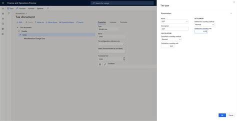 create tax components finance dynamics 365 microsoft learn