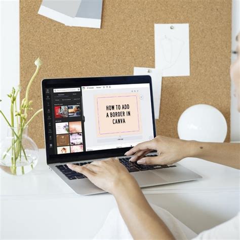 How To Add A Border To A Photo Texts And Frame In Canva