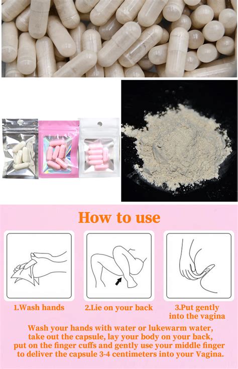 Private Label Women Probiotics Powder Capsules Feminine Yoni Pops For