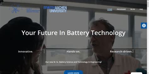New Master programme dedicated to Battery System Engineering Battery are… | Dirk Uwe Sauer