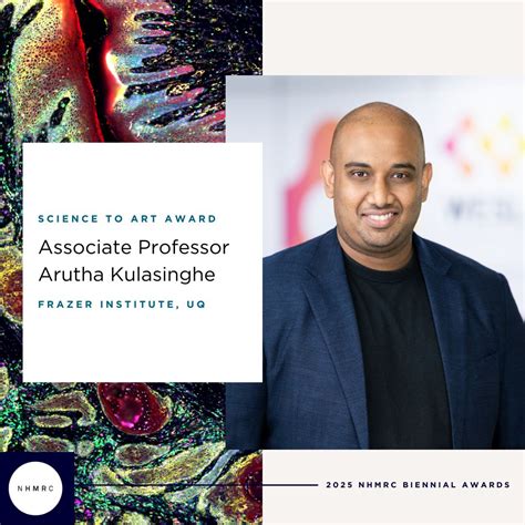 Congratulations To Associate Professor Arutha Kulasinghe From The