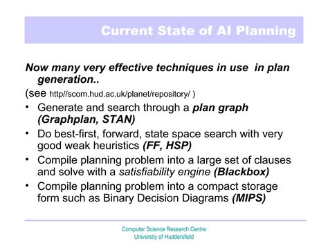 Knowledge Engineering For Automated Planning Ppt