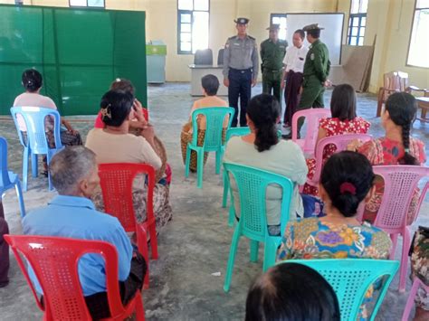 မြေပုံမြို့၌ မျက်စိဝေဒနာရှင်များအား အခမဲ့ဆေးကုသပေးခြင်းနှင့် မျက်မှန