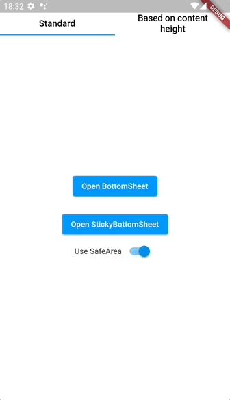 GitHub Surfstudio Flutter Bottom Sheet Custom Bottom Sheet Widget That Can Resize By Drag