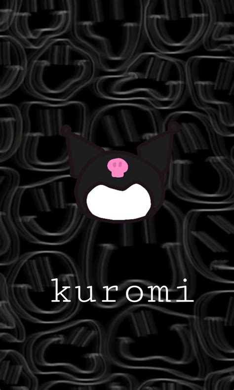 Kuromi Black Wallpaper Fondos De Pantalla Personalizados