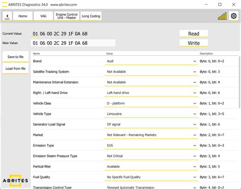 Volkswagen Audi Seat Skoda Diagnostic Software Abrites